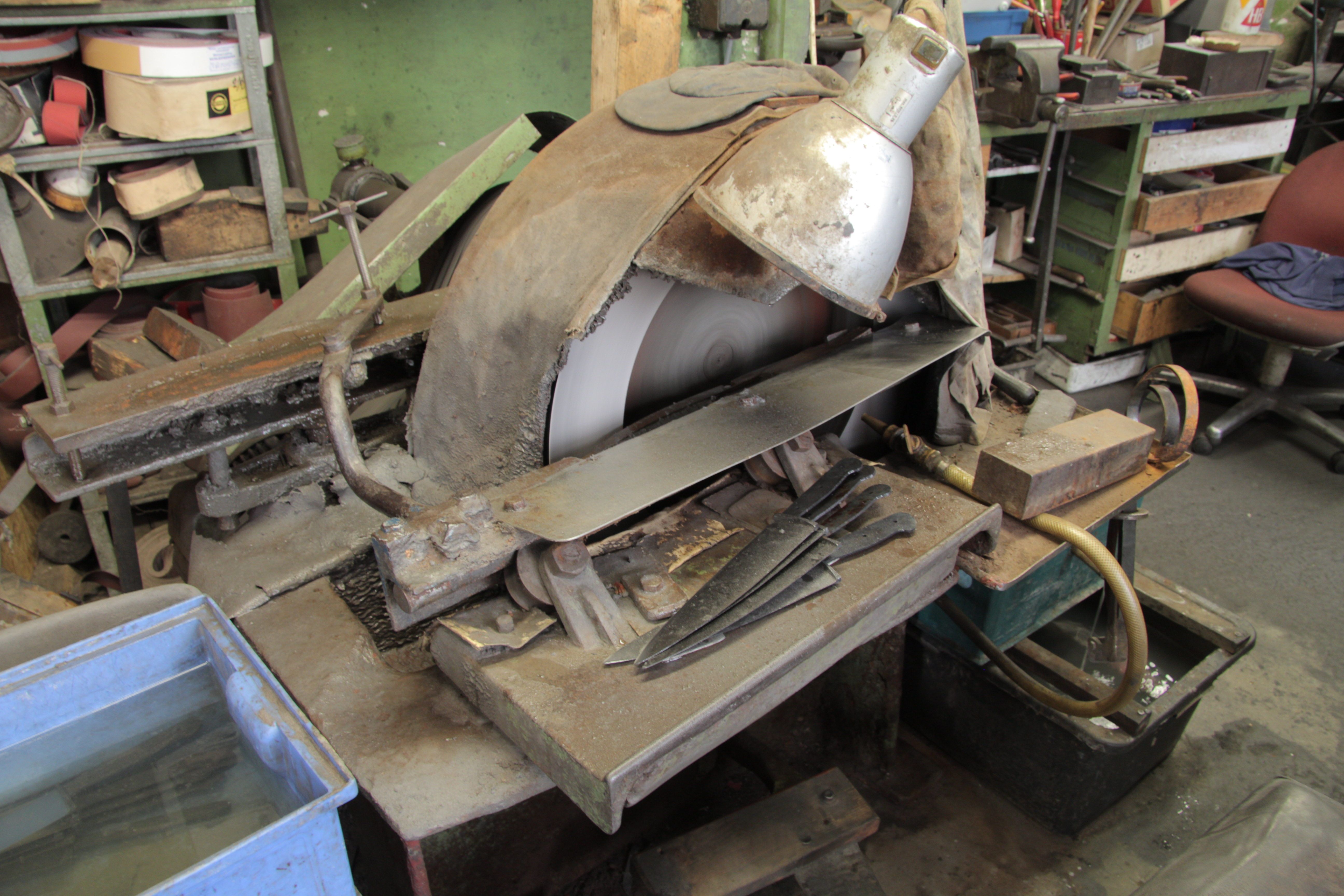 "Kessel" sharpening machine - Sounds Of Changes