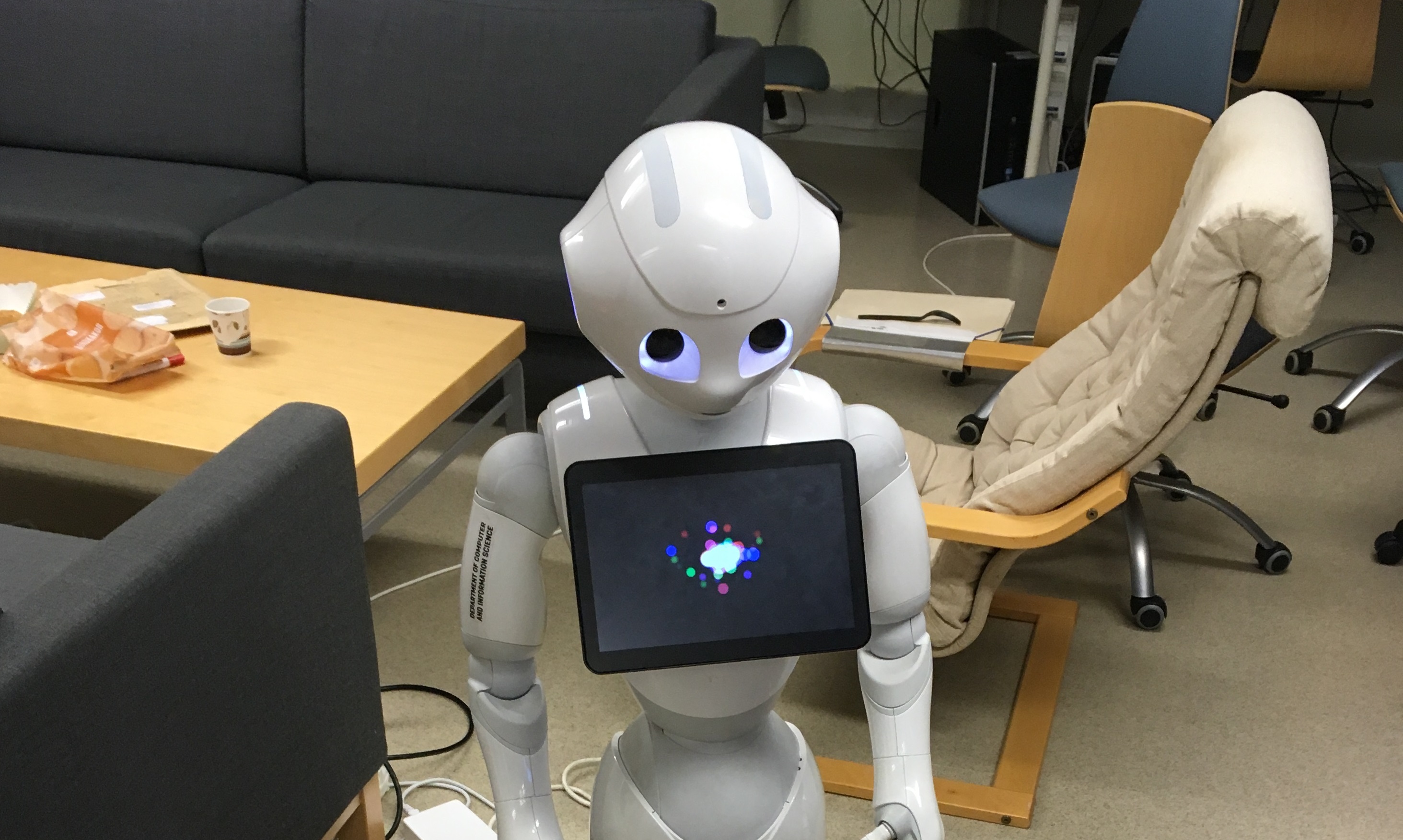 Pepper The Robot- Shutdown sequence - Sounds Of Changes